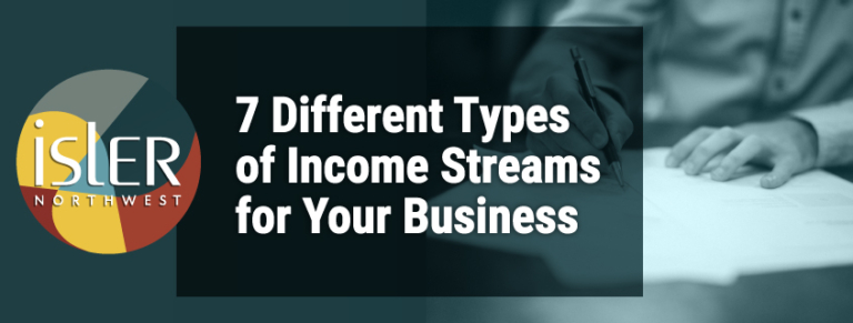 7 Different Types of Income Streams for Your Business - Isler Northwest ...